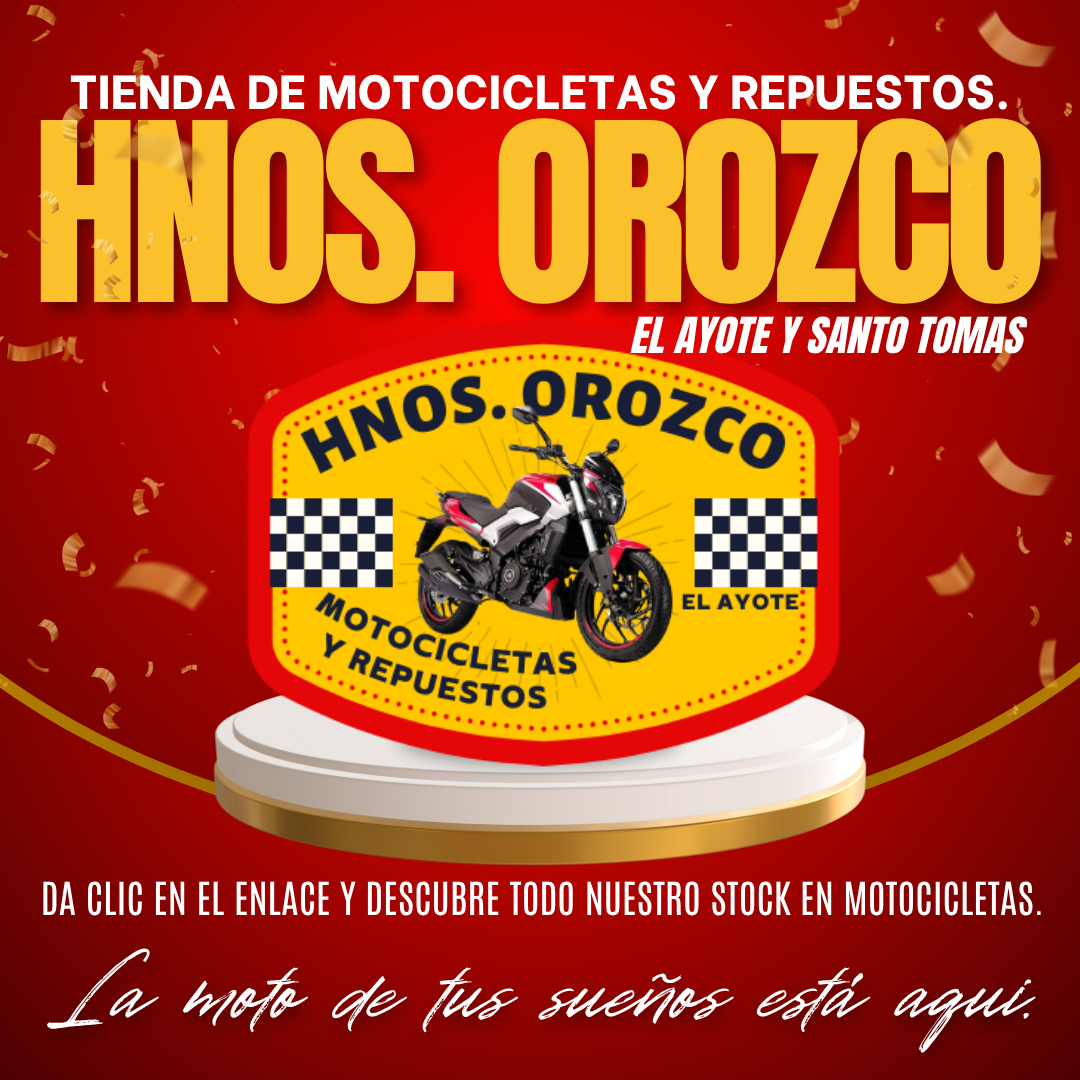 Tienda de Motos y Rep. Hnos. Orozco. - TV Alfa y Radio Omega